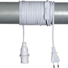 Lampsladd - vit 5 m E14 | dukatbord.se